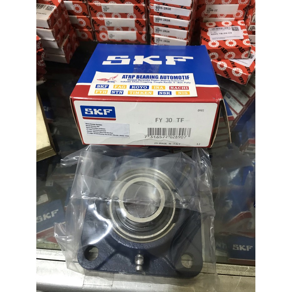 Jual FLANGE PILLOW BLOCK BEARING FY 30 TF SKF UCF 206 MM SKF | Shopee Indonesia