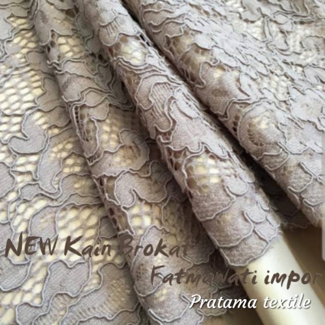 Jual NEW!! Brokat FATMAWATI katun/ Brokat tebal IMPORT | Shopee Indonesia