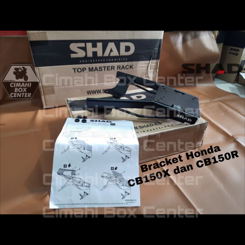 Jual Bracket Original SHAD untuk Honda CB150R CB150X CBX150 | Shopee ...