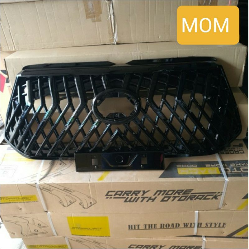 Jual Otoproject Front grill / grille depan model lexus LM Black All New ...