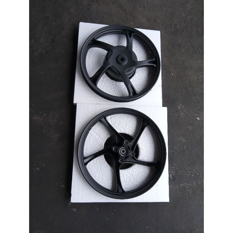 Jual VELG RACING MIO SPORTY MERK V.ROSSI LENGKAP SAMA LAHAR | Shopee ...
