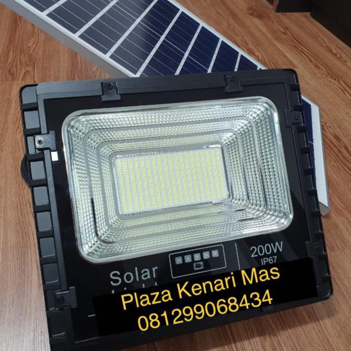 Jual lampu sorot led solat sel 200w 200watt lampu sorot solar sel 200w ...