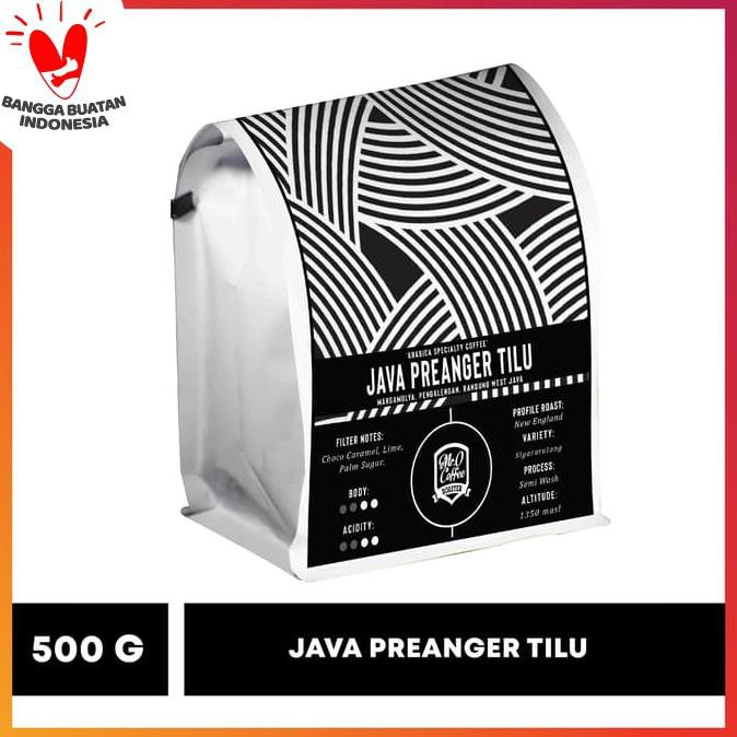 Jual Biji/ Bubuk Kopi Arabika Java Preanger Tilu 500 gr | Kopi Tiwus ...