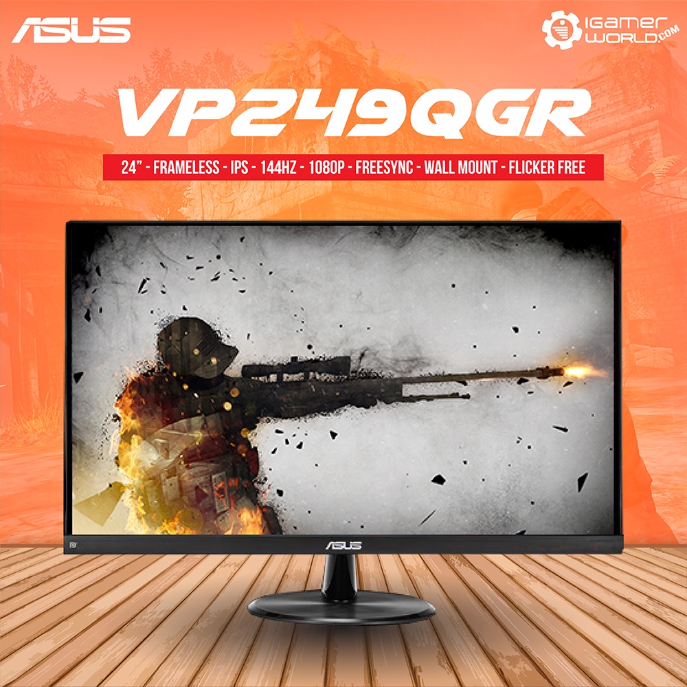 Jual ASUS VP249QGR 23.8 inch Full HD 144Hz Gaming Monitor | Shopee ...