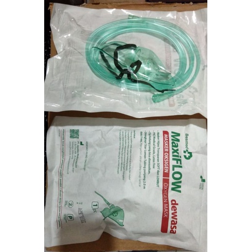 Jual Masker Oksigen Maxiflow Anak (Tubing dan selang) | Shopee Indonesia