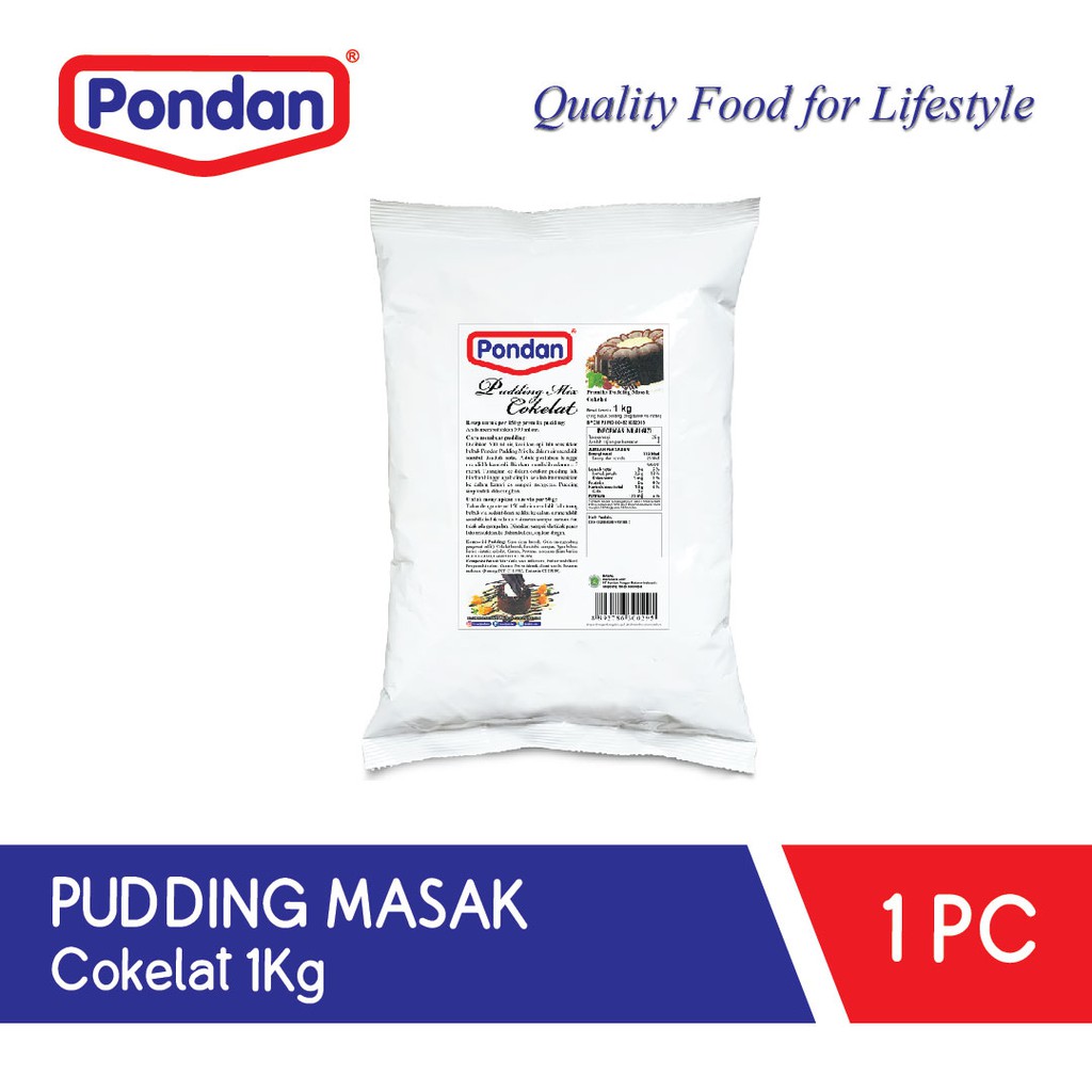 Jual Pondan Pudding Masak 1Kg | Shopee Indonesia
