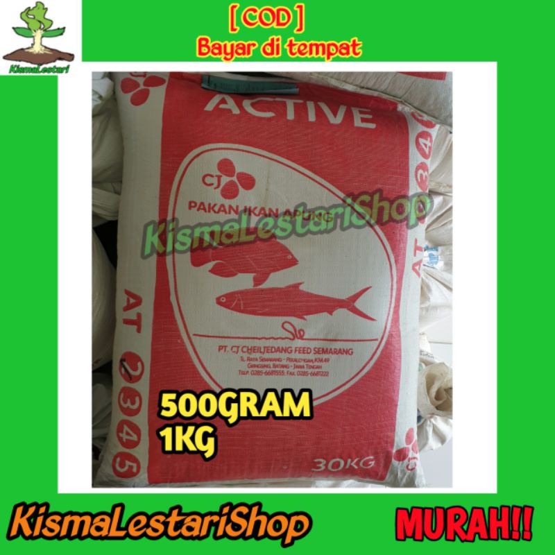 Jual Pakan Lele Active AT-2/-3/-4 1KG Asli! Murah!! | Shopee Indonesia