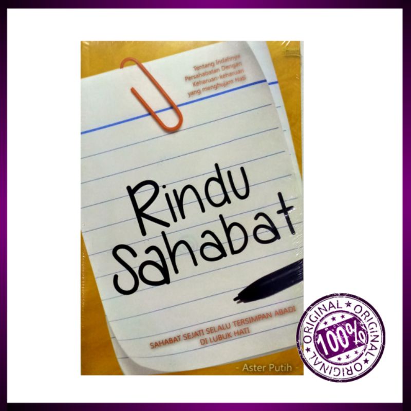 Jual Buku Novel - Rindu Sahabat | Shopee Indonesia