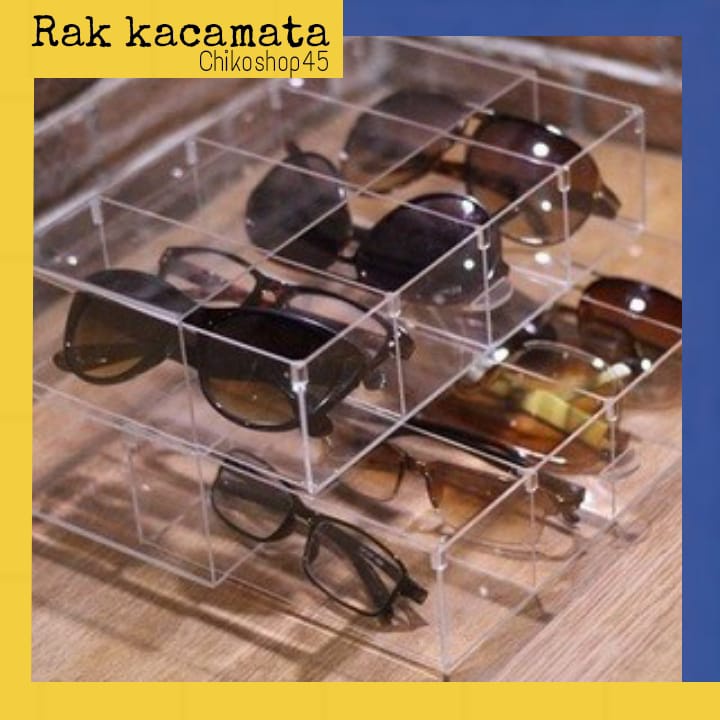 Jual RAK KACAMATA 8 KOTAK/RAK MULTIFUNGSI/RAK SERBAGUNA | Shopee Indonesia