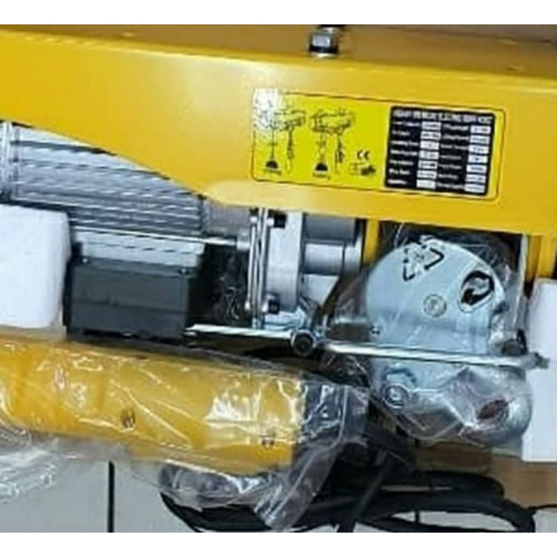 Jual Electric mini hoist merk JO-TECH kapasitas 500-990 KG | Shopee ...