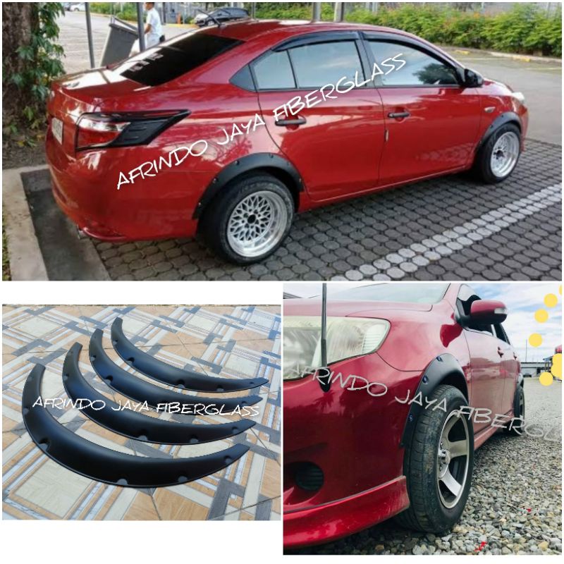 Jual OVER FENDER VIOS 1SET (4 biji) | Shopee Indonesia