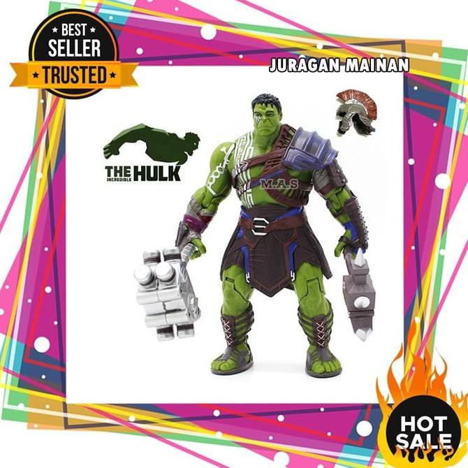 Jual HOTSALE Action Figure Mainan Hulk Ragnarok Gladiator | Shopee ...