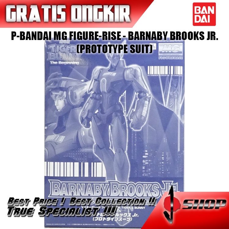 Jual P-BANDAI MG FIGURE-RISE - BARNABY BROOKS JR. (PROTOTYPE SUIT) | Shopee Indonesia