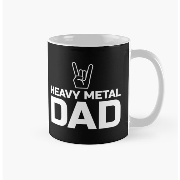 Jual Mug Gelas Heavy Metal Dad | Shopee Indonesia