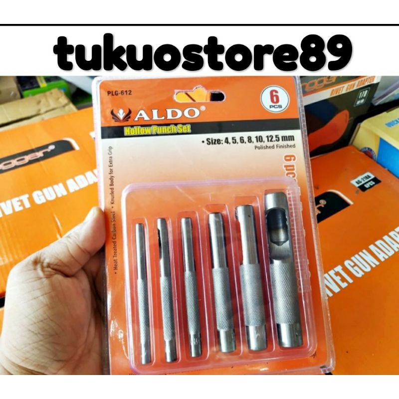 Jual plong pelubang kulit / mata plong kulit / mata plong kertas ...