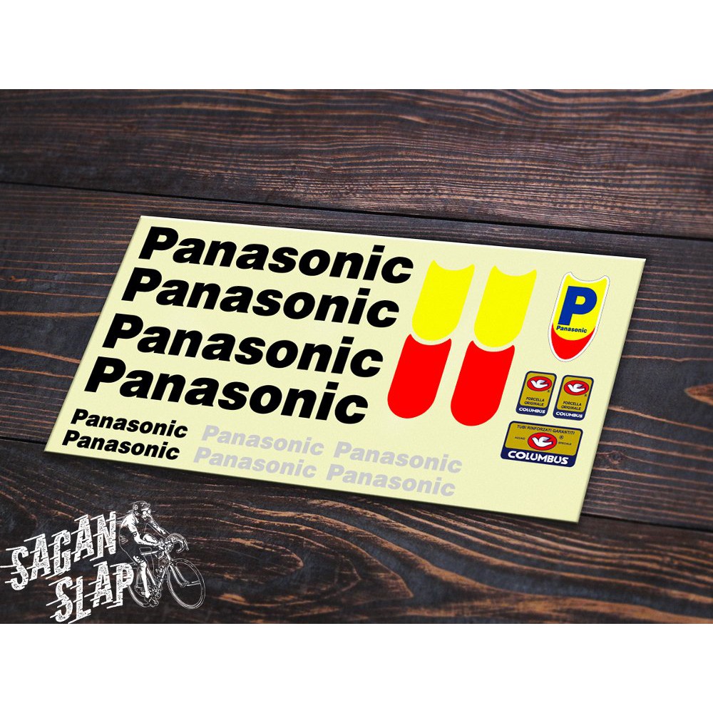 Jual Sticker decal frame panasonic PR 6000 balap vintage | Shopee Indonesia