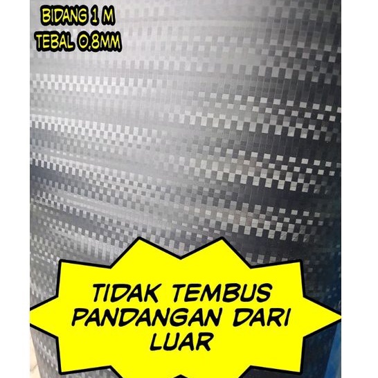 Jual Fiber Pagar Hitam Motif Karbon / Tikar / kotak kecil Anti tembus ...