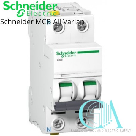 Jual SCHNEIDER MCB 6 KA IC60N 2P 10A A9F74210 Mini Circuit Breaker Listrik Standar SNI ORIGINAL ...
