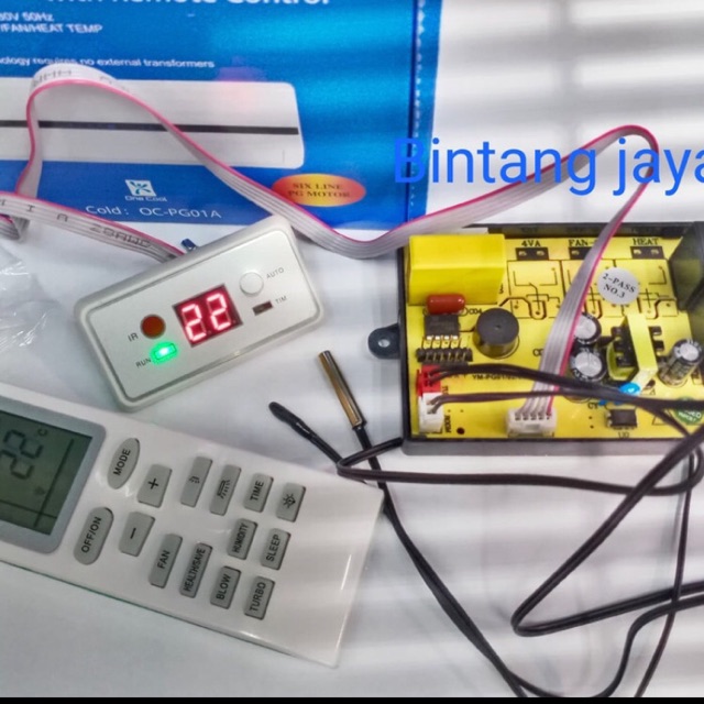 Jual PCB ac remote ac modul ac universal multi / digital pcb board ...