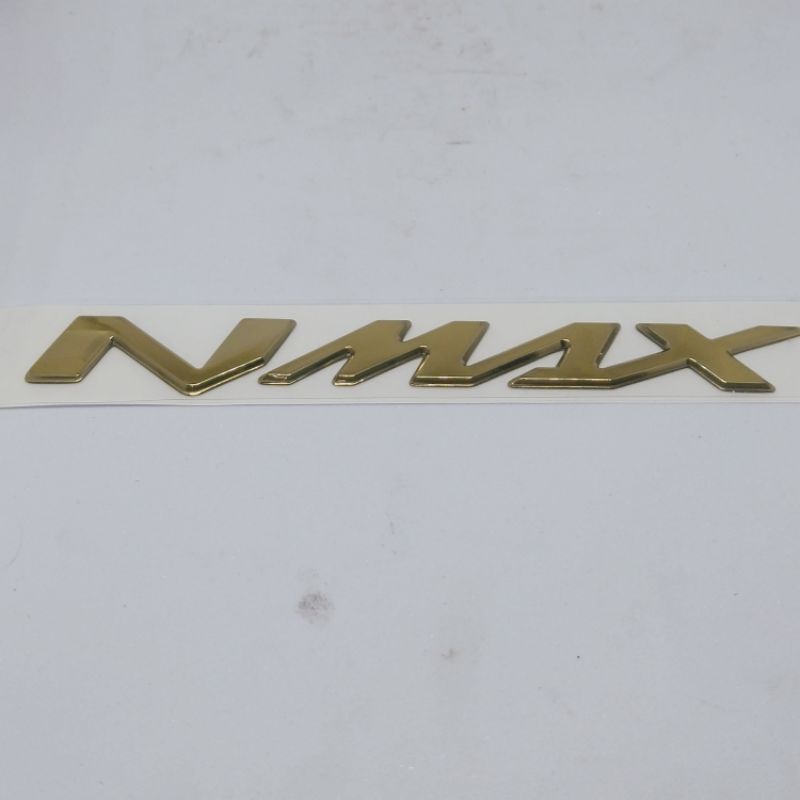 Jual logo emblem 3D timbul yamaha nmax gold emas asli ori original ...