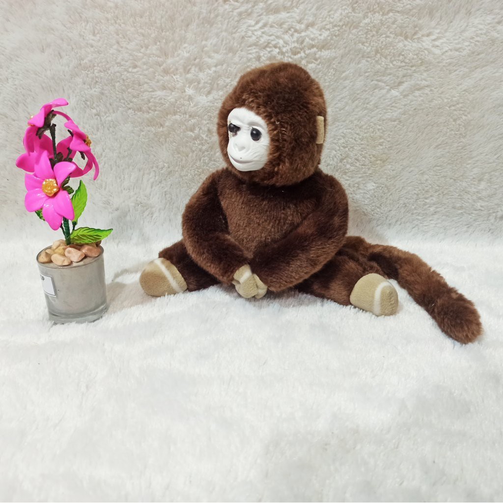 Jual boneka monyet KECIL MUKA KARET murah | Shopee Indonesia