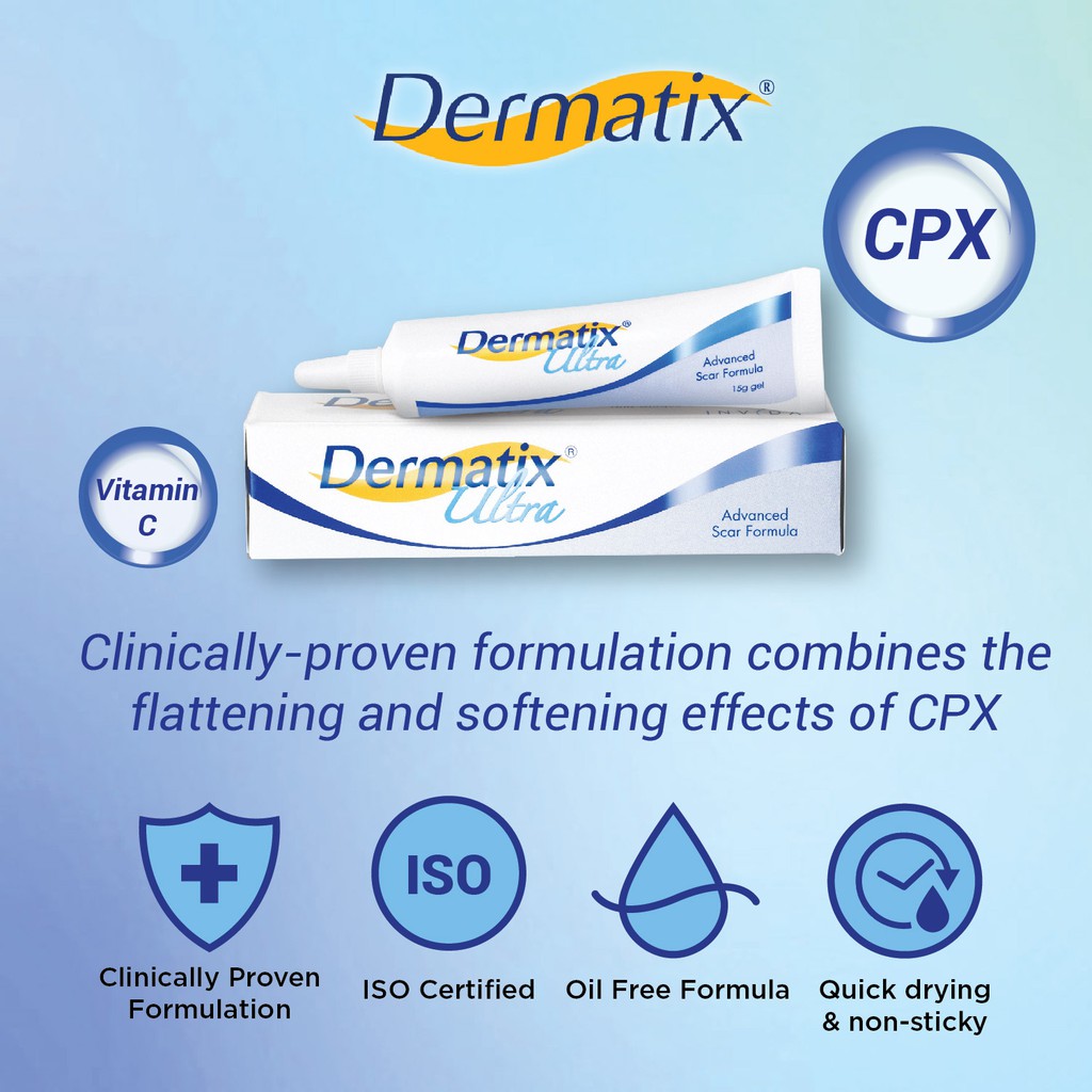Jual Dermatix Ultra Advanced Scar Formula Gel 9G / Krim Penghilang ...