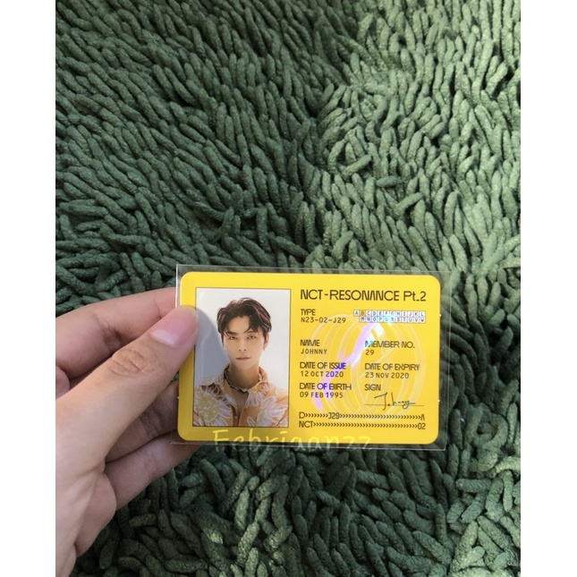 Jual id card johnny nct departure | Shopee Indonesia