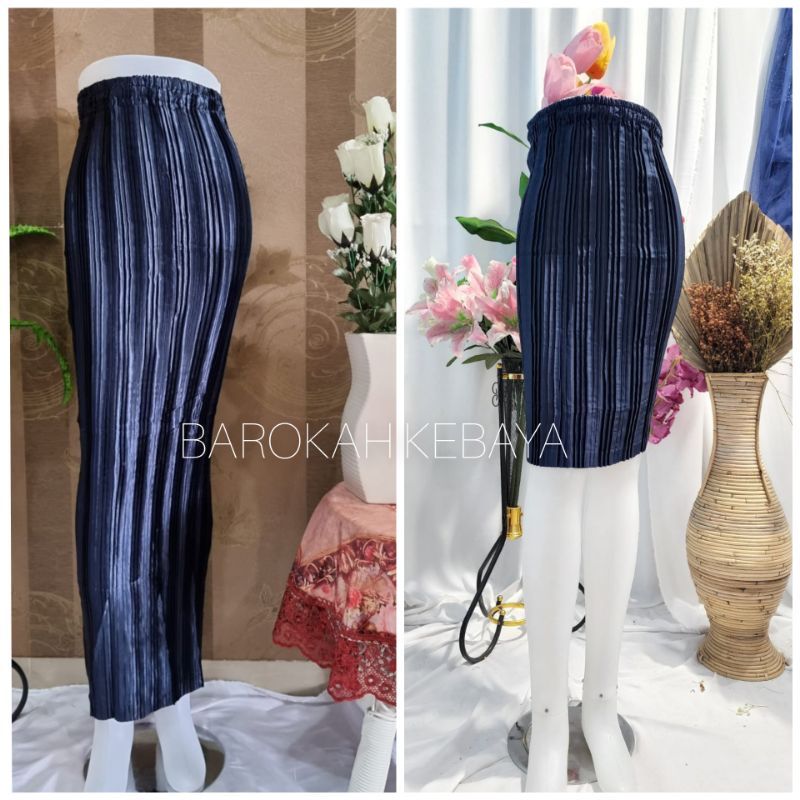 Jual ROK PLISKET POLOS / ROK KEBAYA | Shopee Indonesia