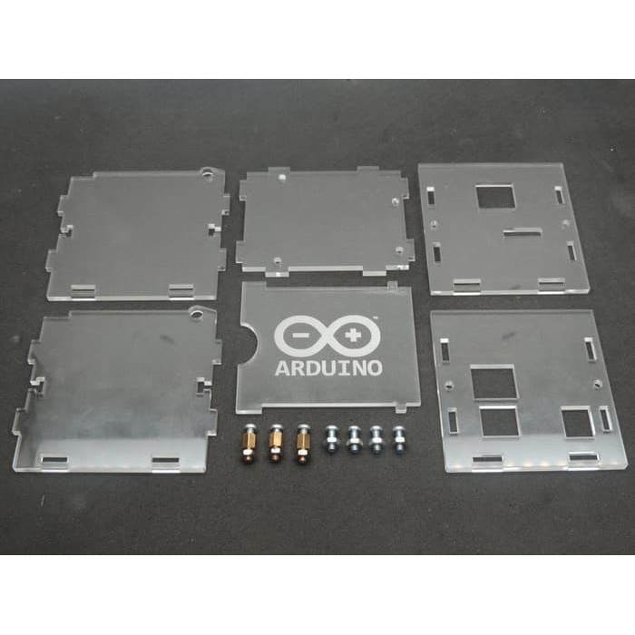 Jual Acrylic Case Arduino Uno R3 + ethernet shield w5100 + input output ...