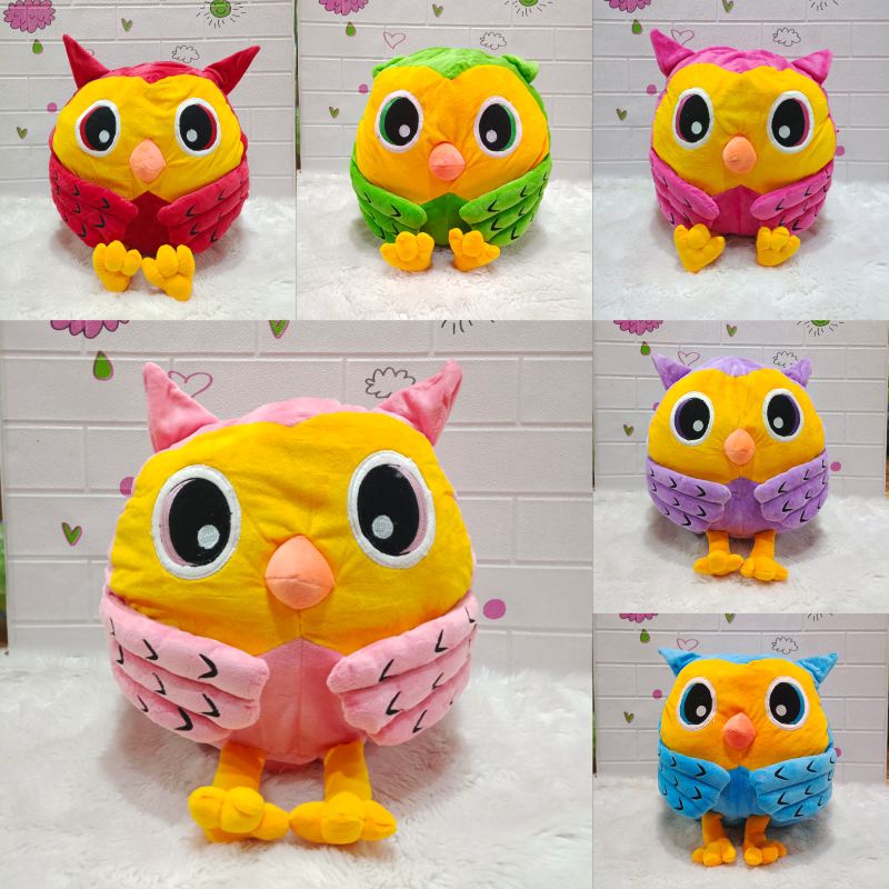 Jual Boneka Owl/boneka burung hantu/boneka animal/boneka burung hantu ...