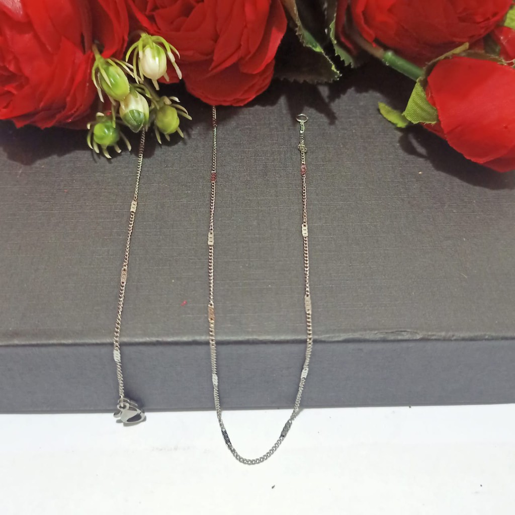 Jual KALUNG TITANIUM TERLARIS DAN TERMURAH EMAS WANITA/PRIA MODEL ...