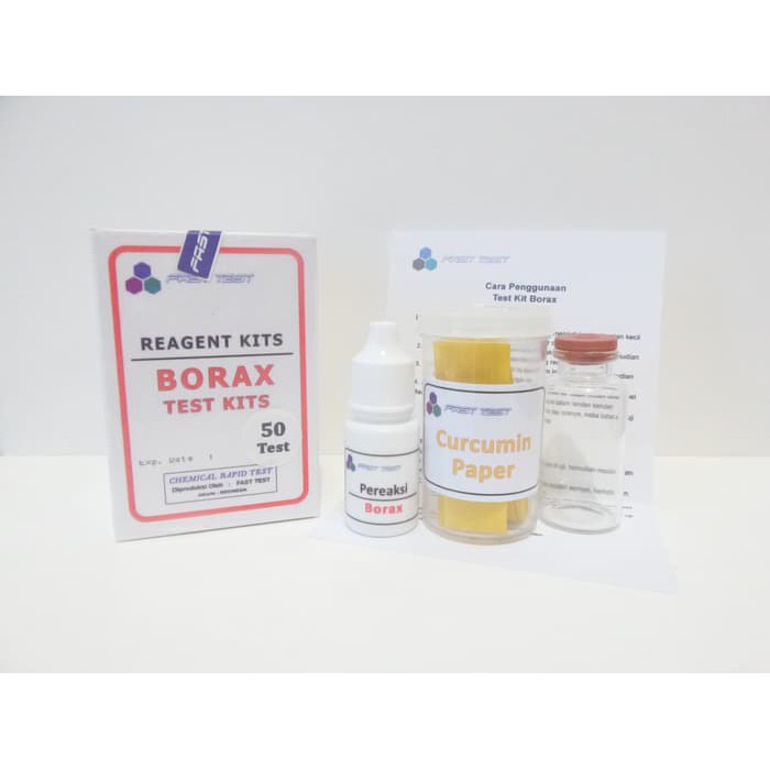 Jual Alat Untuk Menguji Kandungan Borak / Test Kit Boraks (Borax ...