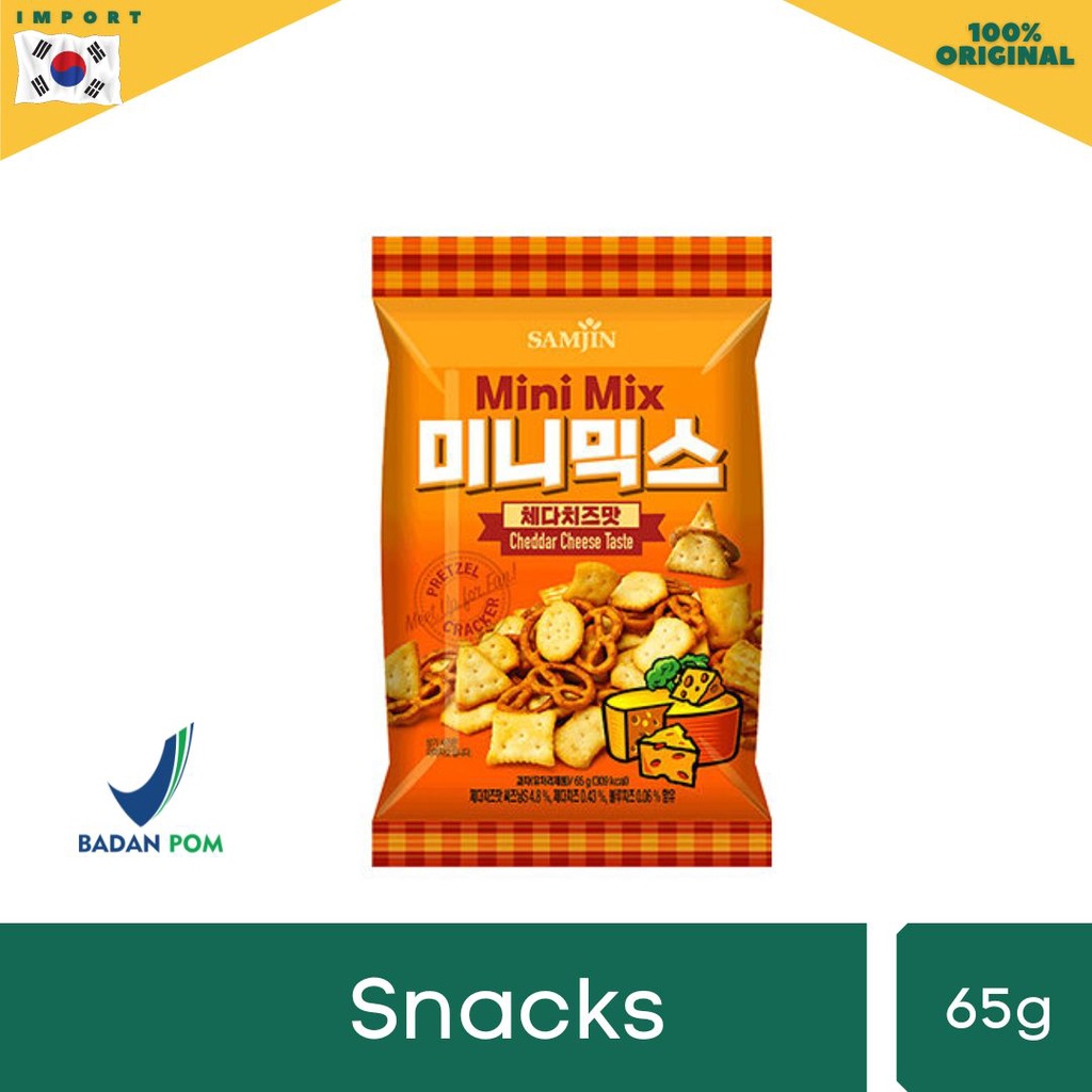 Jual Samjin Mini Max Pretzel - Snack bentuk pretzel khas Korea | Shopee ...