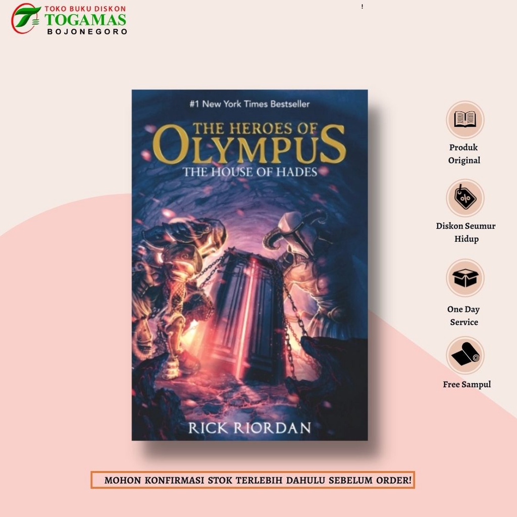 Jual THE HOUSE OF HADES - THE HEROES OF OLYMPUS #4 (REPUBLISH) | Shopee ...