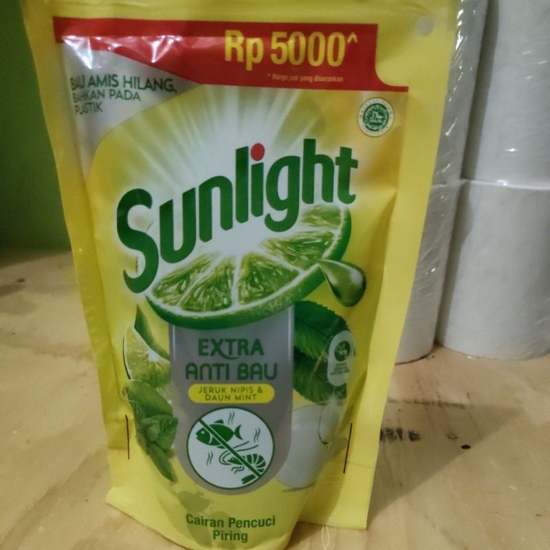 Jual SUNLIGHT KEMASAN EKONOMIS(RP.5000 & RP.10.000) | Shopee Indonesia