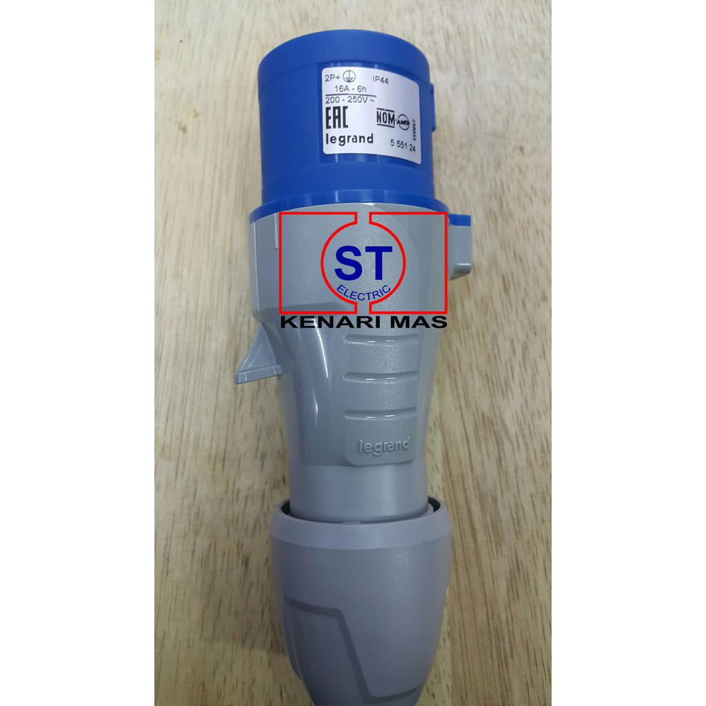 Jual Jual Legrand 555124 / Straight Plugs Legrand / 555124 / 3x16 / 2P ...