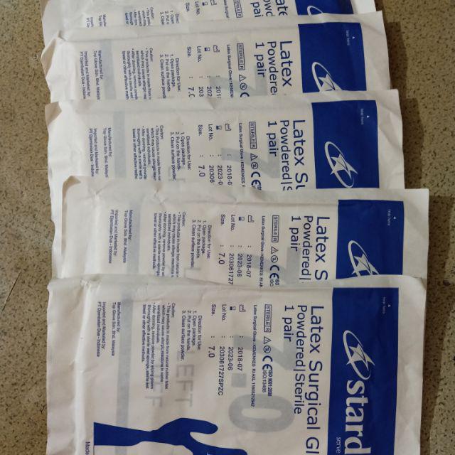 Jual STARDEC SURGICAL GLOVES / SARUNG TANGAN STERIL / HANDSCOON ...