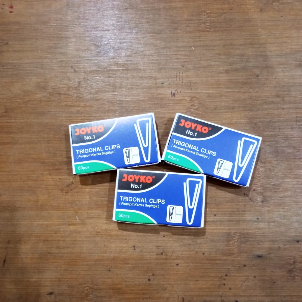 Jual PAPERCLIP NO 1 / TRIGONAL CLIP NO 1 | Shopee Indonesia