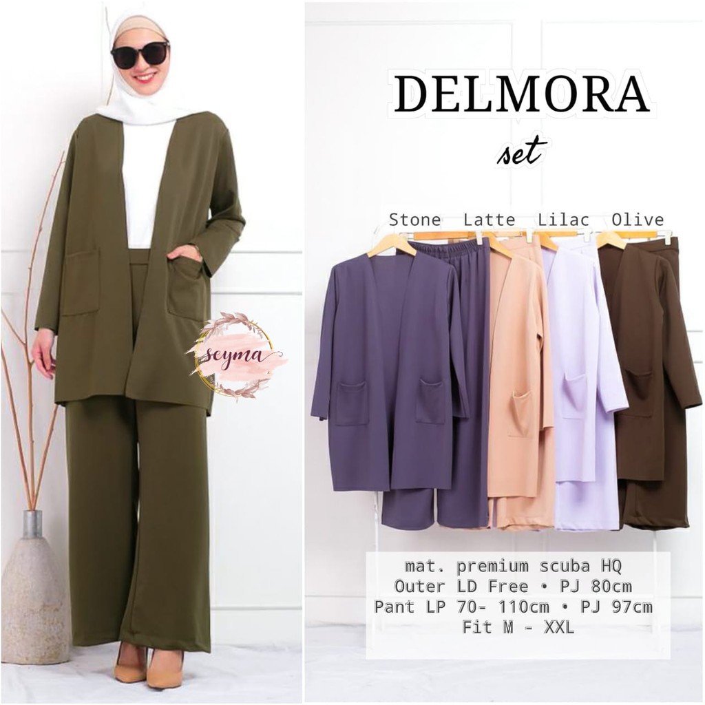 Jual DELMORA SET by SEYMA B52 29I12 | Shopee Indonesia