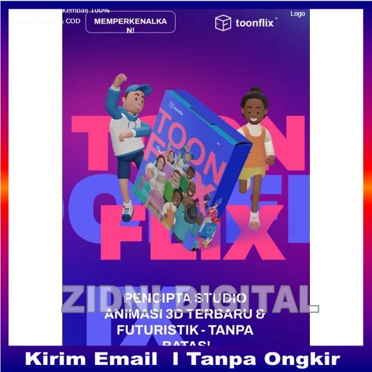 Jual TOONFLIX 3D ANIMASI STUDIO CREATOR CREATIVE TEMPLATE ASSET GRAFIS DAN VIDEO INTERNASIONAL ...
