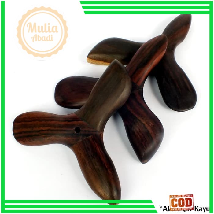 Jual Alat pijat segitiga bintang urut pegal kayu refleksi / totok ...