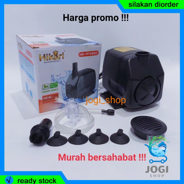 Jual Pompa Air Celup Aquarium Kolam Ikan HIKARI HK P 3900 Low Watt ...