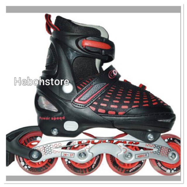 Jual Sepatu roda Inline Skate Cougar Power Speed original | Shopee ...