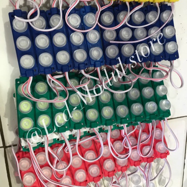 Jual Led Modul 3030 3W tipe 7520 12V Mata Besar | Shopee Indonesia