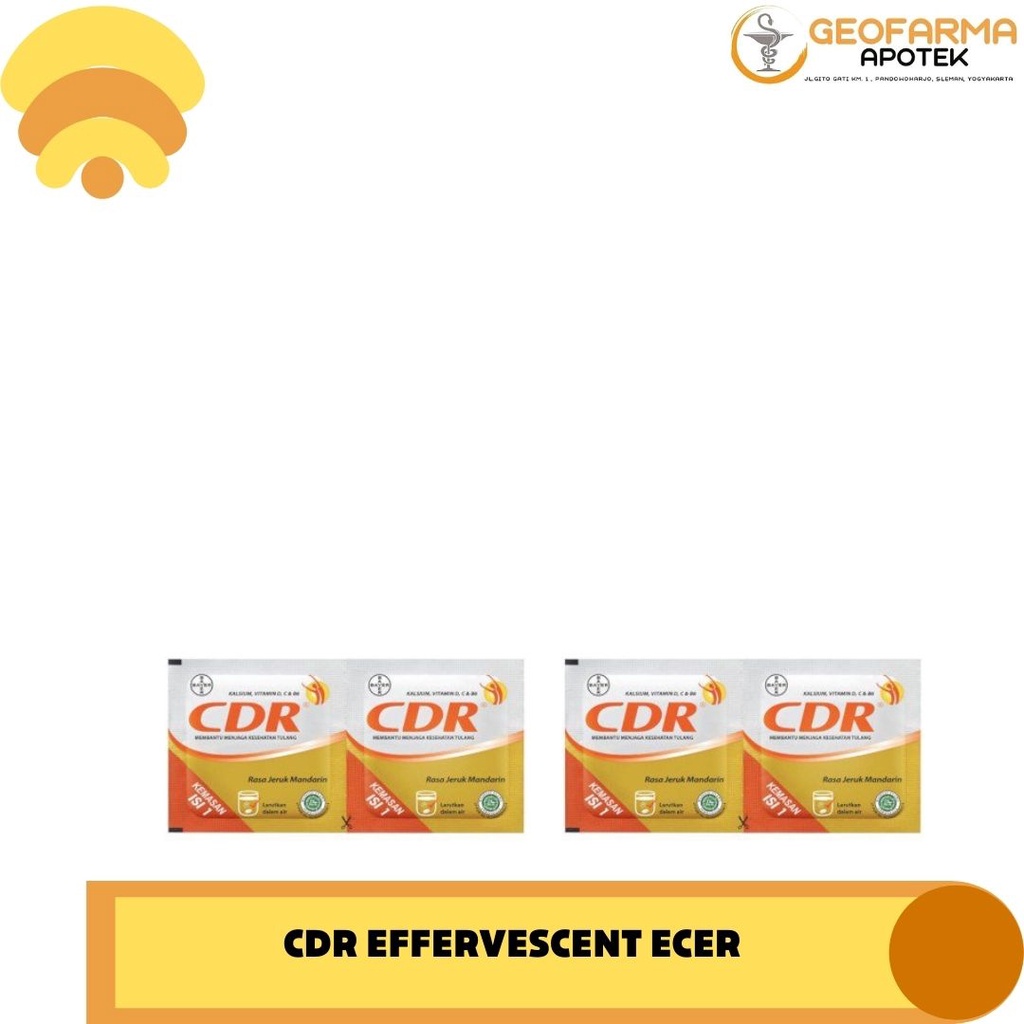 Jual CDR EFFERVESCENT ECER SUPLEMEN DAN VITAMIN TULANG | Shopee Indonesia