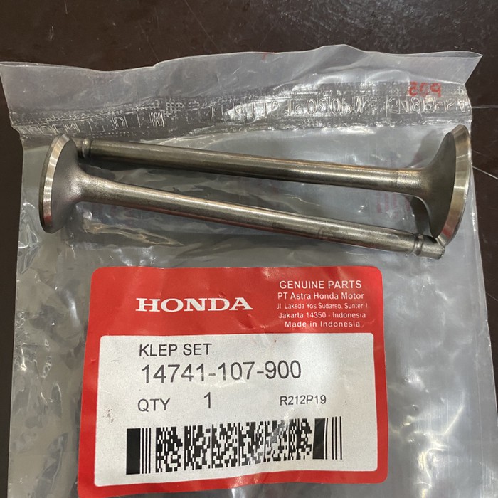 Jual Klepset Klep Set Valve Payung Motor In Ex Honda GL 100 Pro Neotech Neo Tech Tiger 107 ...