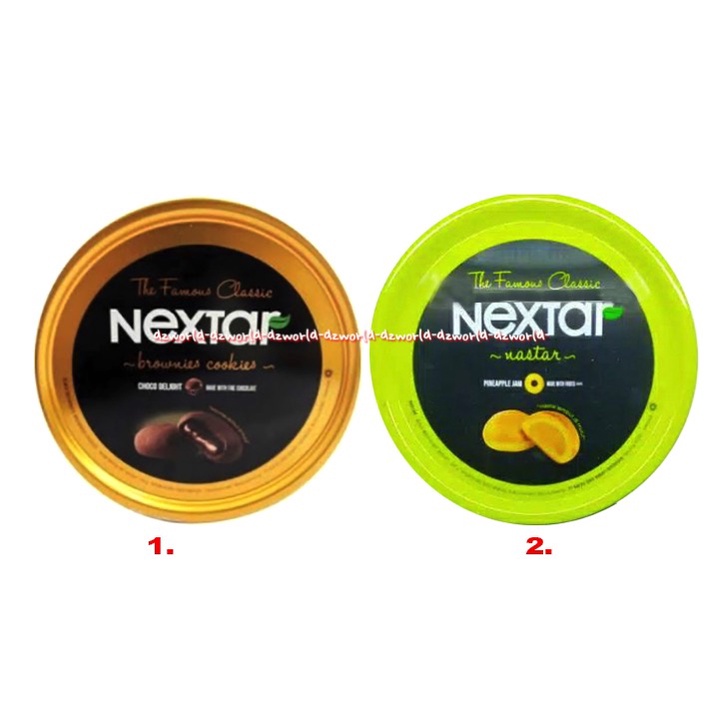 Jual Nextar Brownies 171gr Cookies Nastar Choco Delight Pineapple The ...