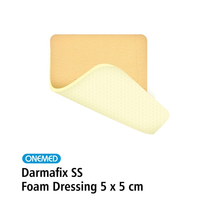Jual New Dermafix SS Foam Dressing 5 x 5cm OneMed 1 Pcs | Shopee Indonesia