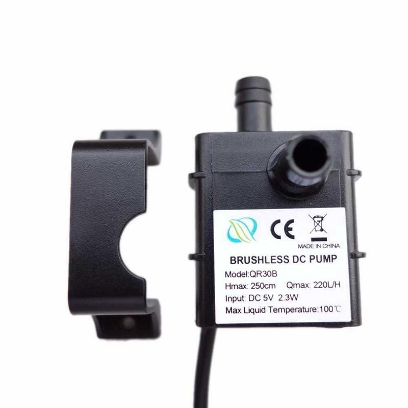 Jual Pompa Air Mini USB Brushless Water Oil Pump Submersible 5V QR30B ...