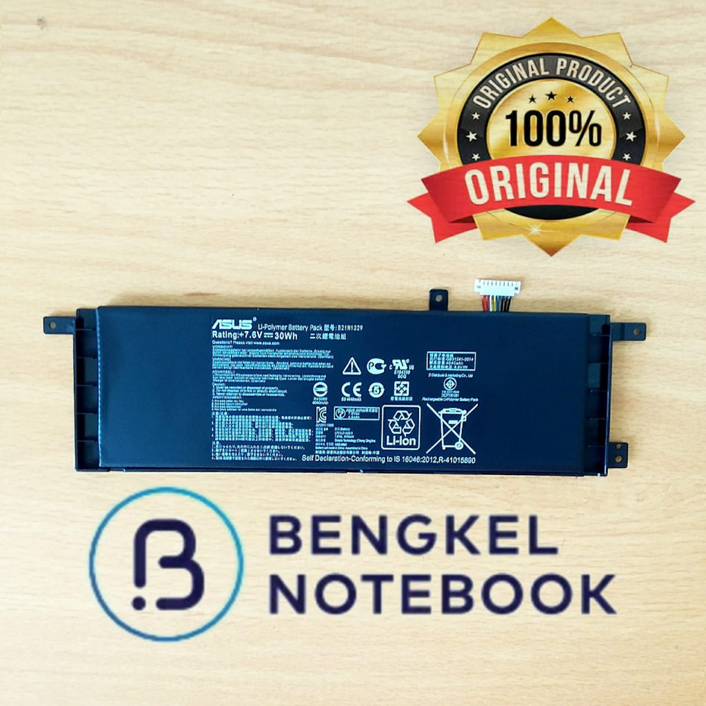Jual Baterai Asus B21N1329 X453 X453MA X553MA X453S Ultrabook Original ...